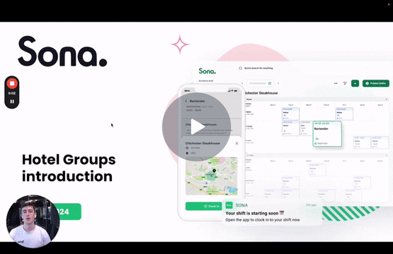 Sona for Hotel Groups | Sona