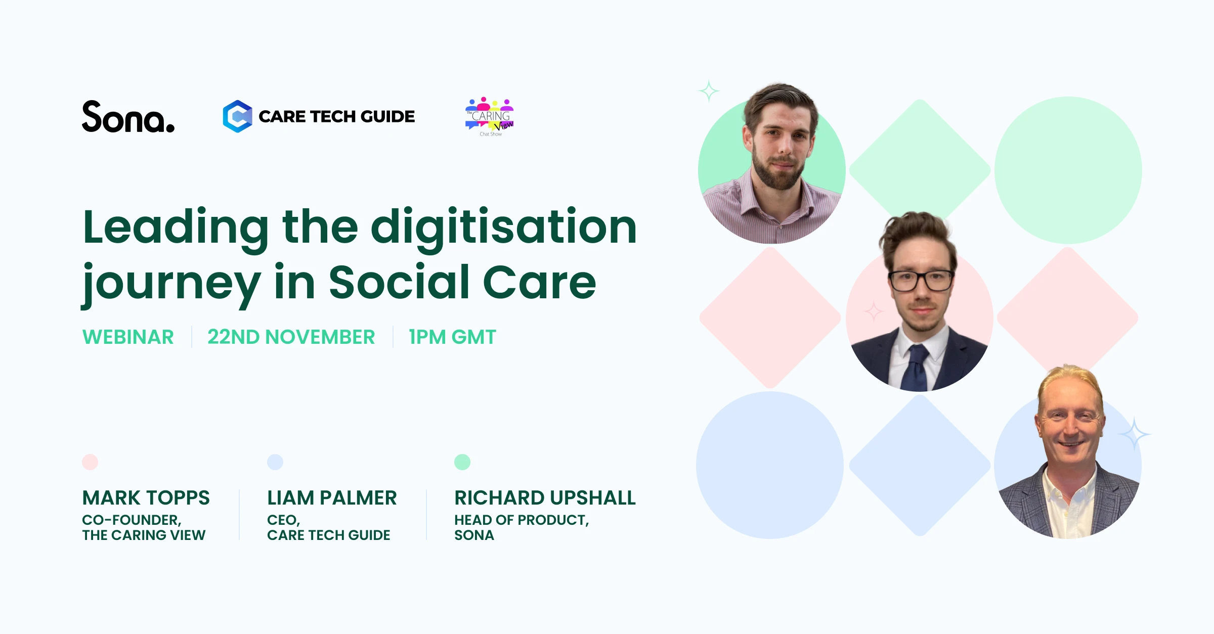 WEBINAR: Leading the digitisation journey in Social Care | Sona