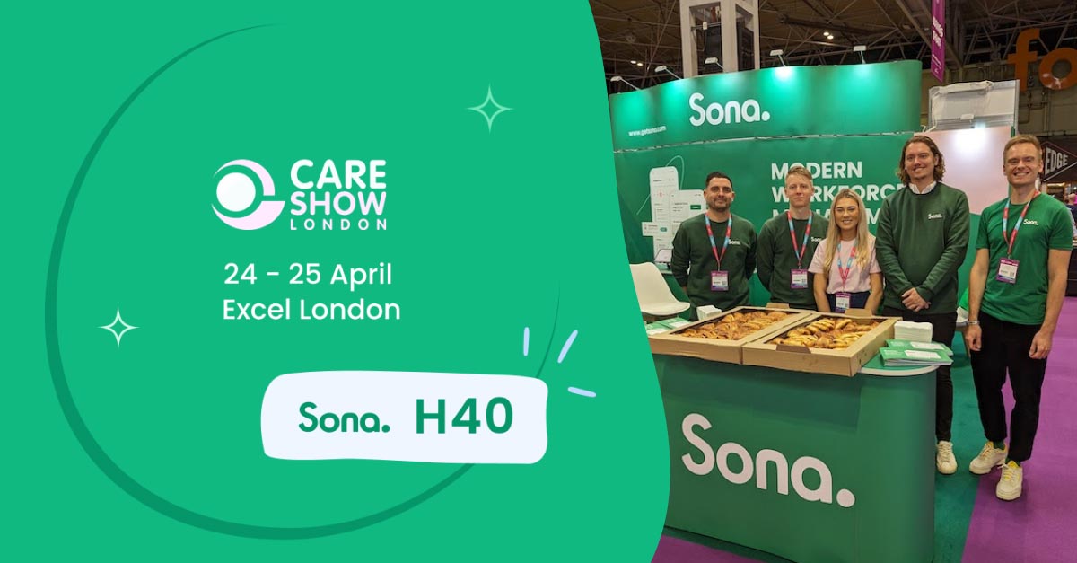 Sona at The Care Show London 2024