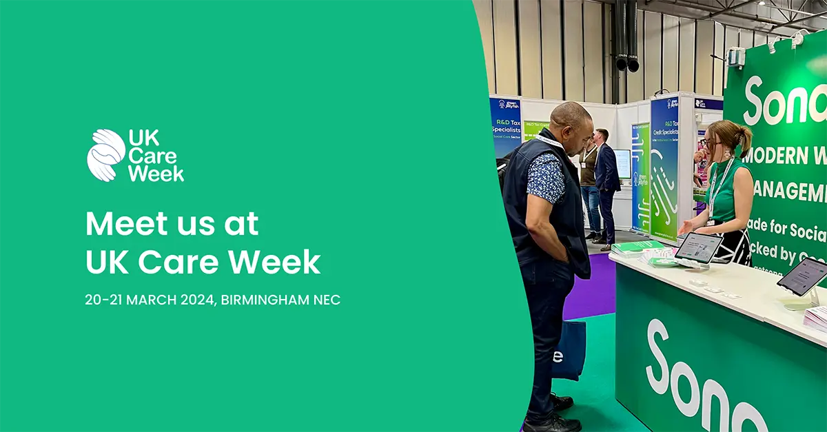 Sona at UK Care Week 2024